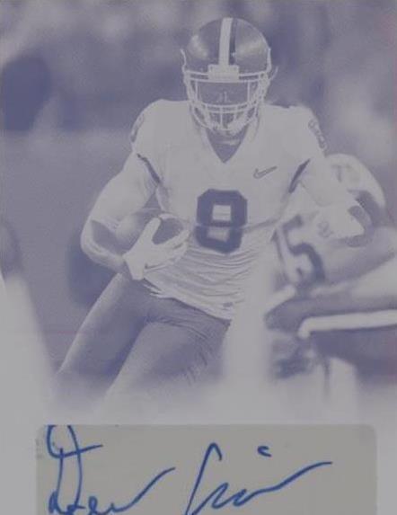 2018 Leaf Ultimate Draft - 90 Leaf Autographs Deon Cain #BA-DC1 ...