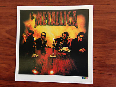 METALLICA - STICKER/DECAL - BRAND NEW VINTAGE - MUSIC BAND 013 | eBay