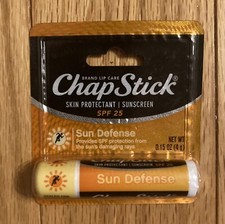 ChapStick Sun Defense SPF 25 Lip Balm - 0.15 oz for sale online | eBay
