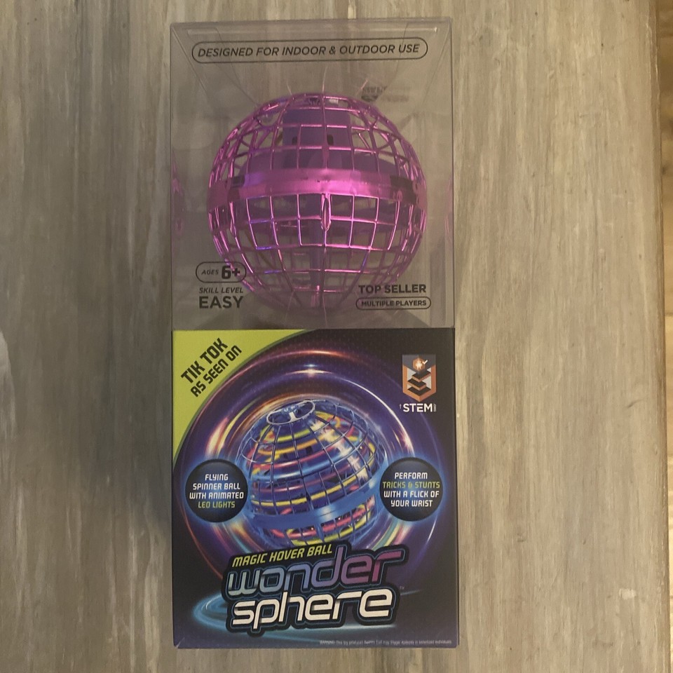 Wonder Sphere Magic Hover Ball- Purple Color- Skill Level Easy- STEM ...
