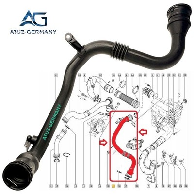 Original Ag Turbo Hose for Renault Scénic III (JZ0/1) 1.5 DCI ...
