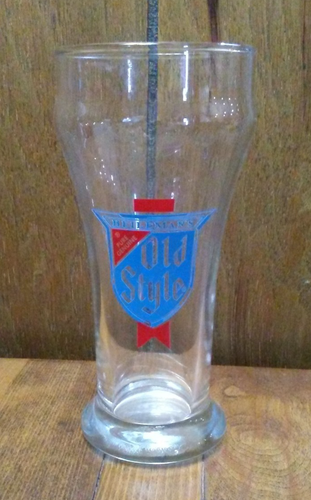 Heileman's OLD STYLE Vintage 6" Tall Pilsner Glass | eBay
