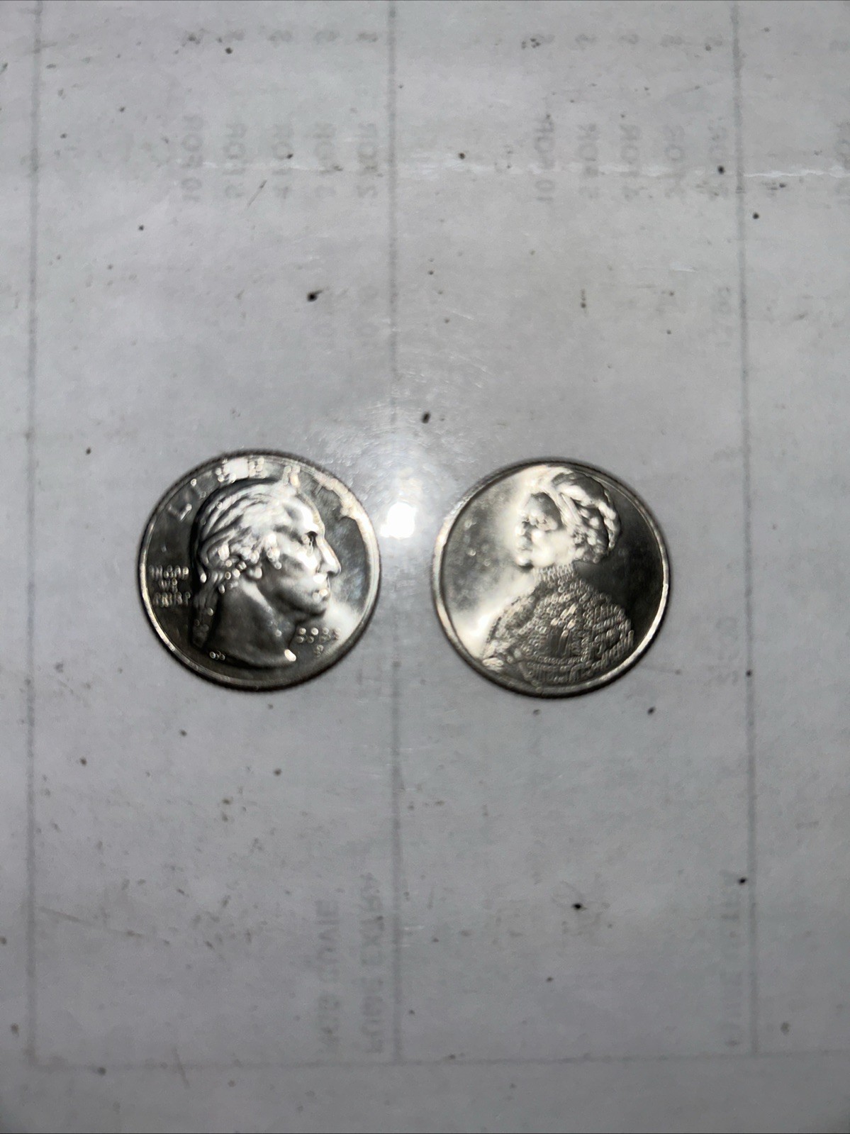 2023 Quarter With Lady On Back Marked P | eBay