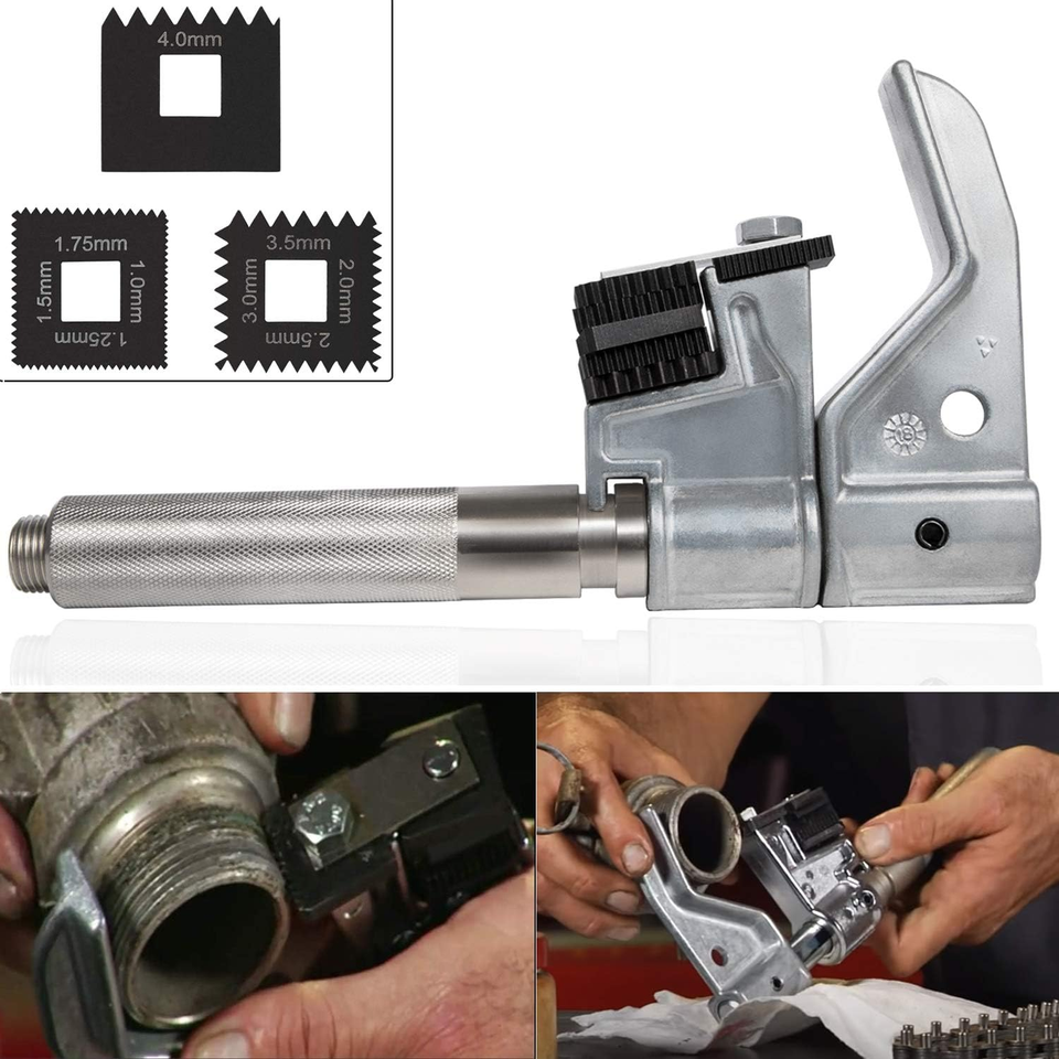 7402 Universal outside Thread Chaser and 202817 Metric Die Set (3 Dies ...