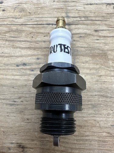Vtg Trutest Spark Plug NOS 18mm Man Cave | eBay