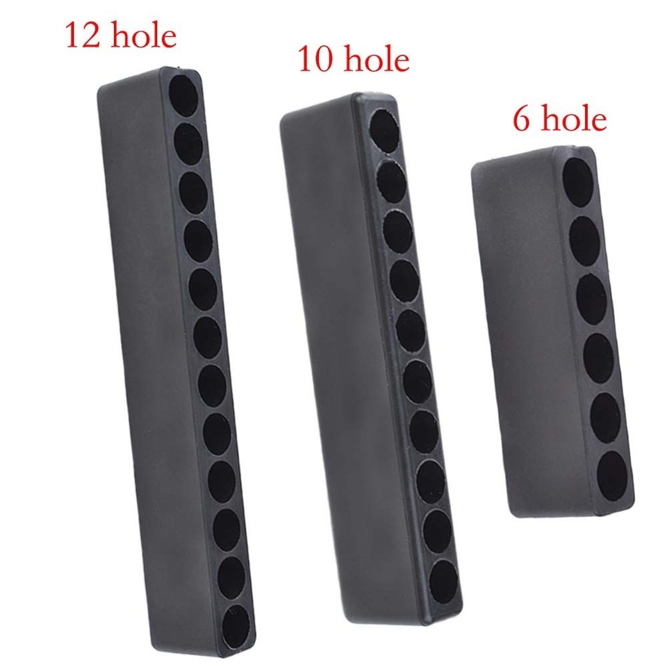 3pcs Screwdriver Bit Holder 61012 Plastic Storage Case 6 10 12 Hole Hex ...