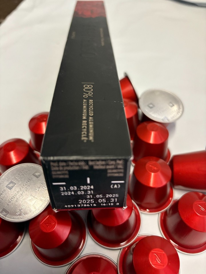 Nespresso Original Line, Ispirazione Napoli, Dark Roast Coffee 80 Loose ...