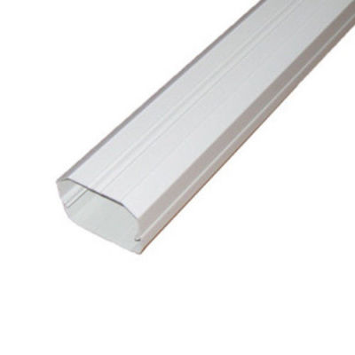 10 pack Length PVC DUCT PVC CAPPING SPLIT AIRCON Pipe Cover 100MM 2m ...