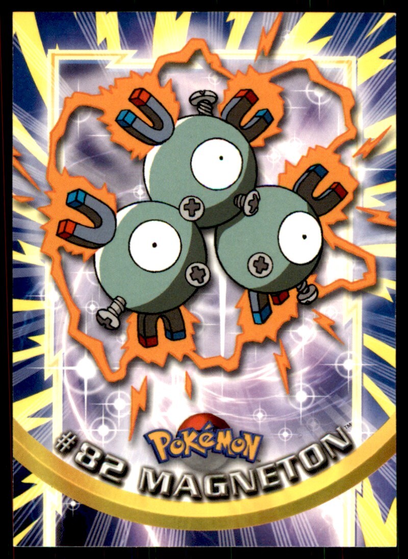 Pokemon Topps Magneton #82 Light Play | eBay