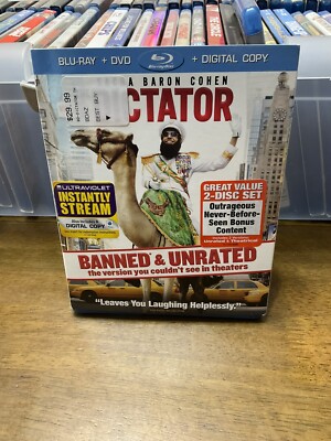 The Dictator (Blu-ray/DVD) Superb Condition W/Slip! Played Once ...