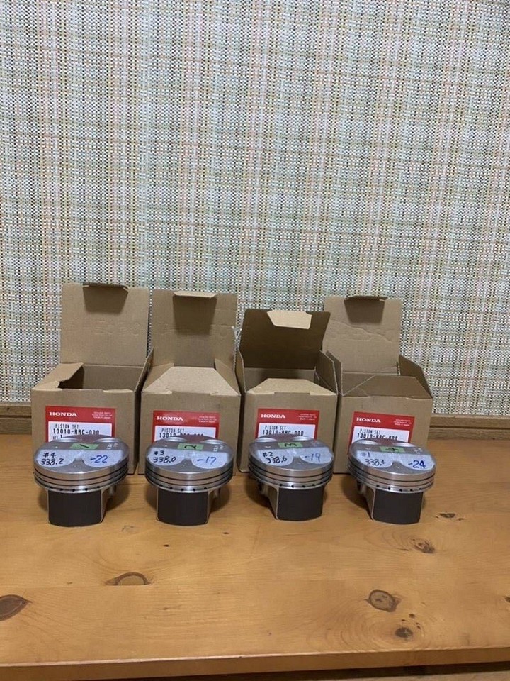2007-2011 HONDA Civic Type R FD2 K20A K20Z Piston Set of 4 Pcs | 13010 ...