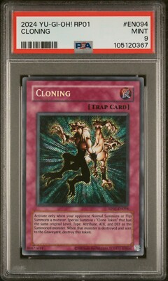2024 Yu-Gi-Oh! Retro Pack Cloning RP01 #EN094 PSA 9 Mint | eBay
