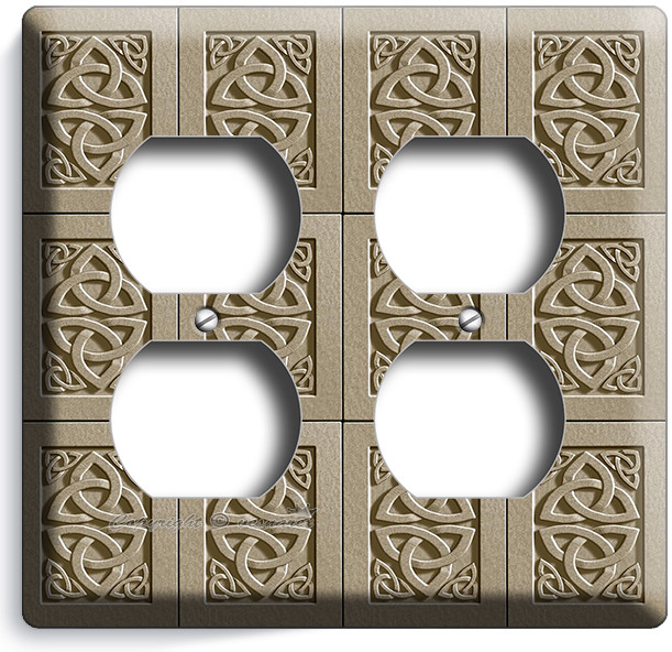 CELTIC KNOT IRISH SPIRITUAL SYMBOL LIGHT SWITCH OUTLET WALL PLATE ROOM ...