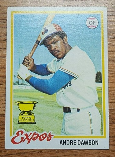 1978 Topps Andre Dawson All-Star Rookie Gold Trophy | eBay
