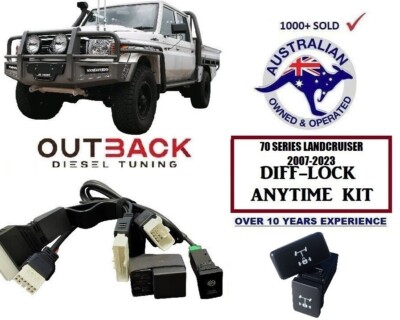 Diff Lock anytime (Over-ride) kit to suit Toyota Landcruiser 70 79 ...