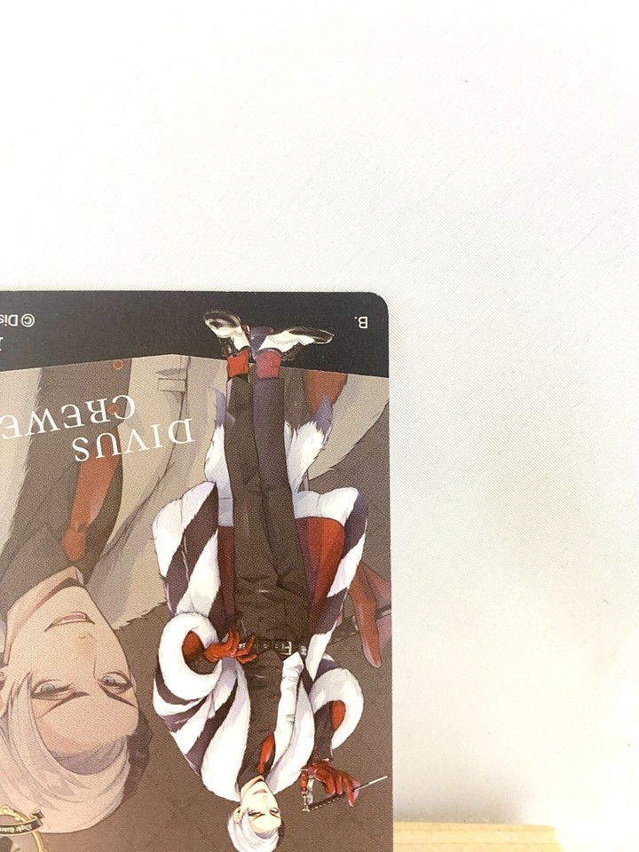 Disney Twisted Wonderland Divius Crewel Trading Card TCG Bandai Namco ...