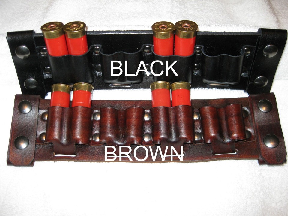 SASS TAN LEATHER 12 GA.SHOTGUN SHELL BELT SLIDER COWBOY ACTION CAS | eBay