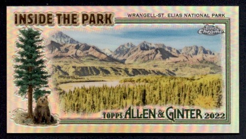WRANGELL-ST. ELIAS NATIONAL PARK 2022 Allen & Ginter Chrome Mini ...
