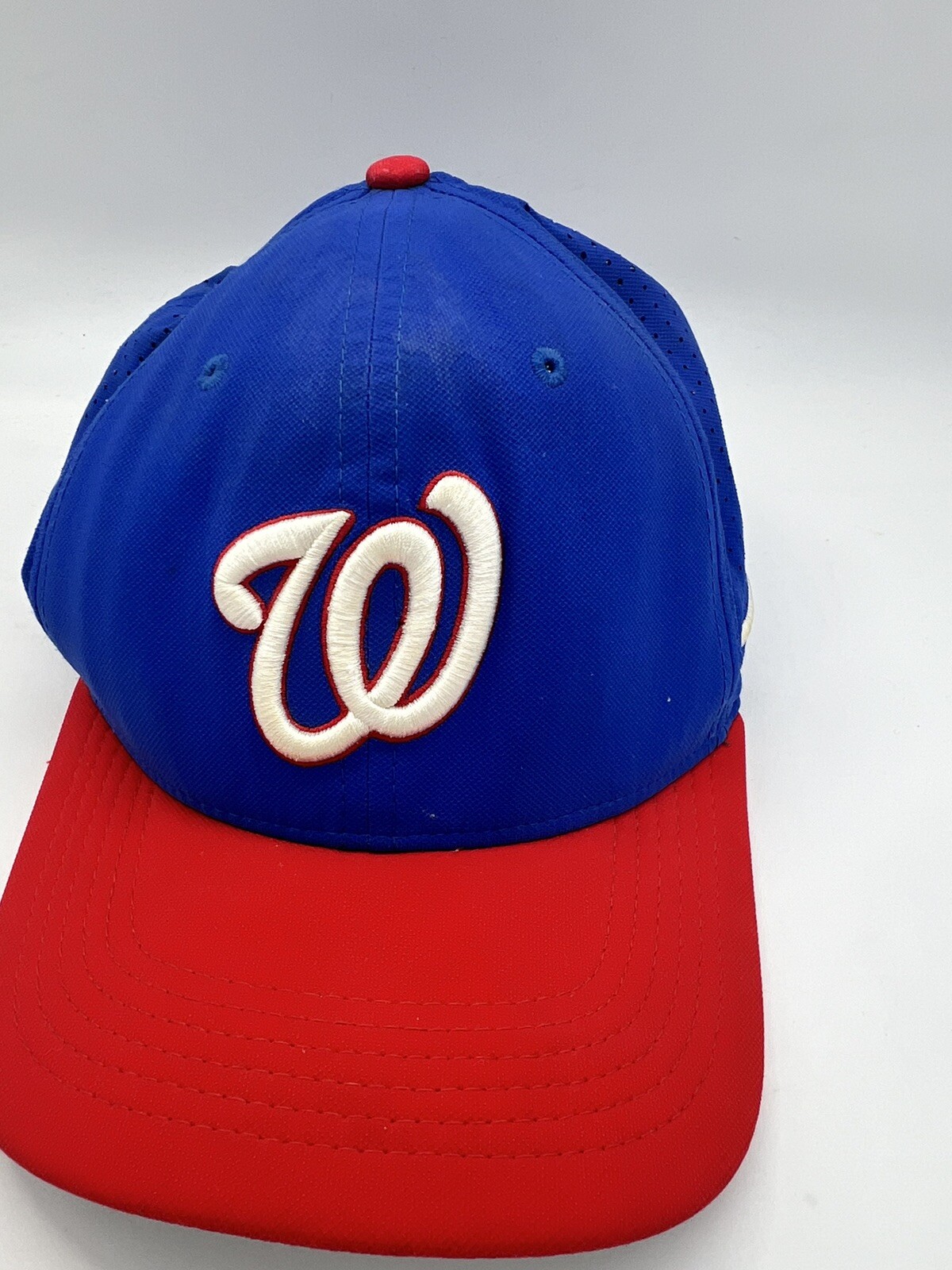 VINTAGE Washington Nationals Baseball Hat Cap NIKE Embroidered USA Dri ...