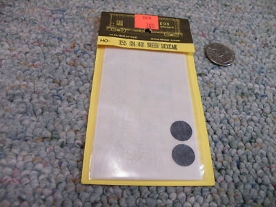 CDS Dry Transfer decals HO HO-155 Great Northern 40' steel box A54 | eBay