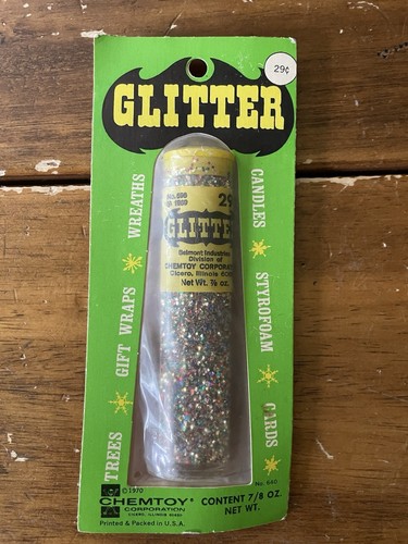 Vintage Chemtoy Glitter Crafts 70s 1970 in Original package | eBay