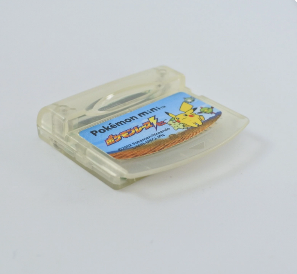 Pokemon mini dedicated cartridge Pokemon Race Mini box and instructions ...