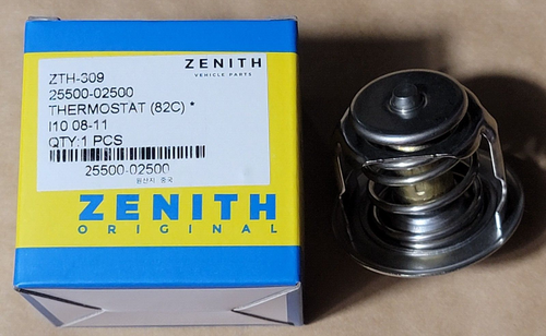 Engine Coolant Thermostat For HYUNDAI KIA Atos Getz I10 Picanto 25500 ...