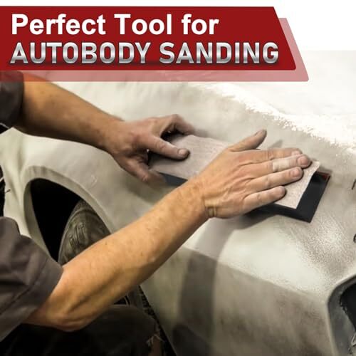 Sanding Block Kit 7PC with Tearblock and Sandpaper - Wet or Dry Auto ...