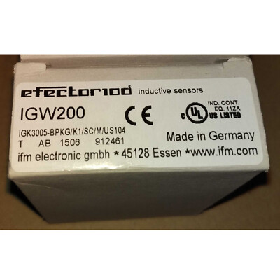New IGW200 Inductive Proximity Sensor Switch For IFM Free Shipping | eBay