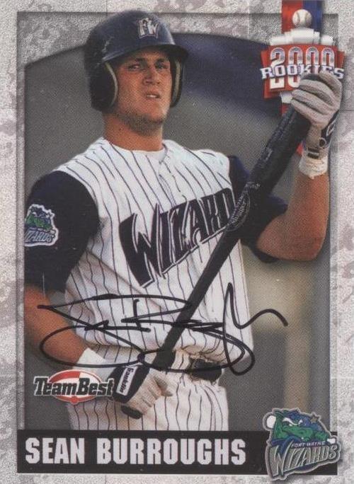2000 Team Best Rookies - Authentic Autographs Sean Burroughs (AU) for ...