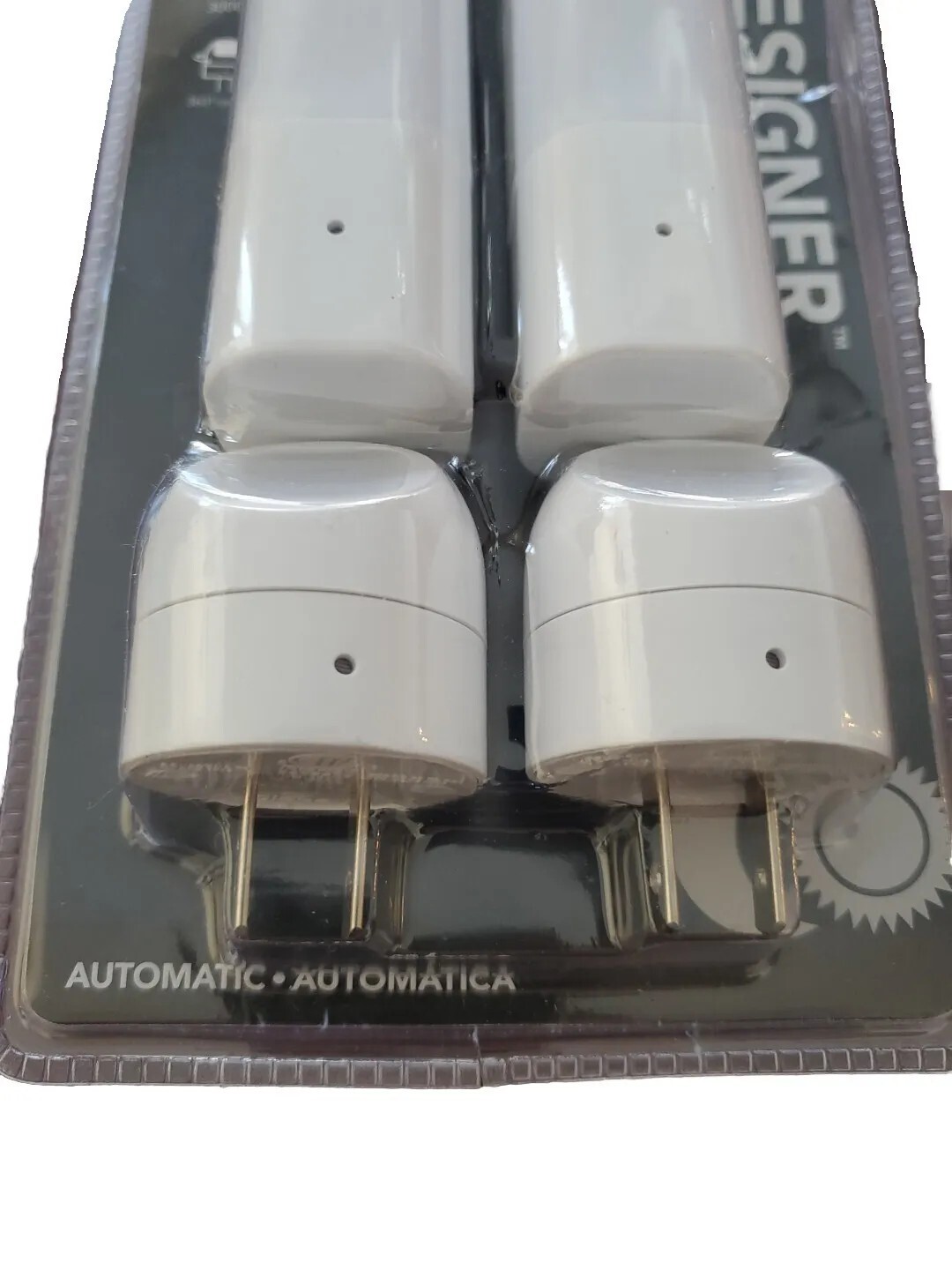 Globe White Automatic Dusk/Dawn Cylinder & Directional LED Night Light ...