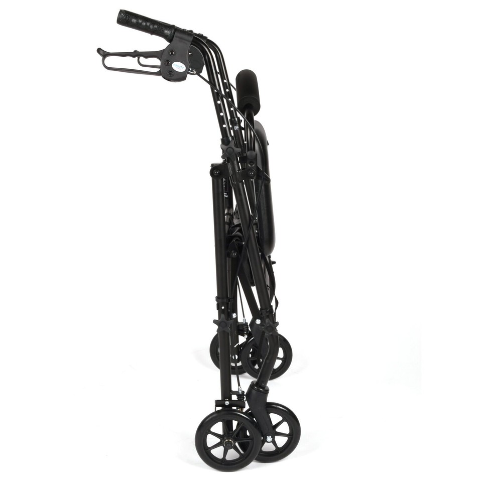 Equate Rolling Walker For Seniors, Rollator Walker with Seat and Wheels ...
