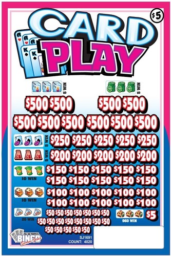 NEW pull tickets CARD PLAY - 5pt. Instant Tabs | eBay