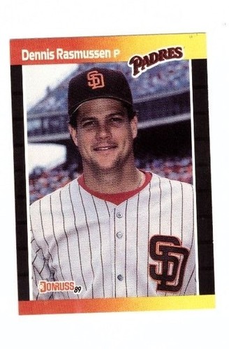 1989 Donruss Baseball card #559 Dennis Rasmussen SD Padres | eBay