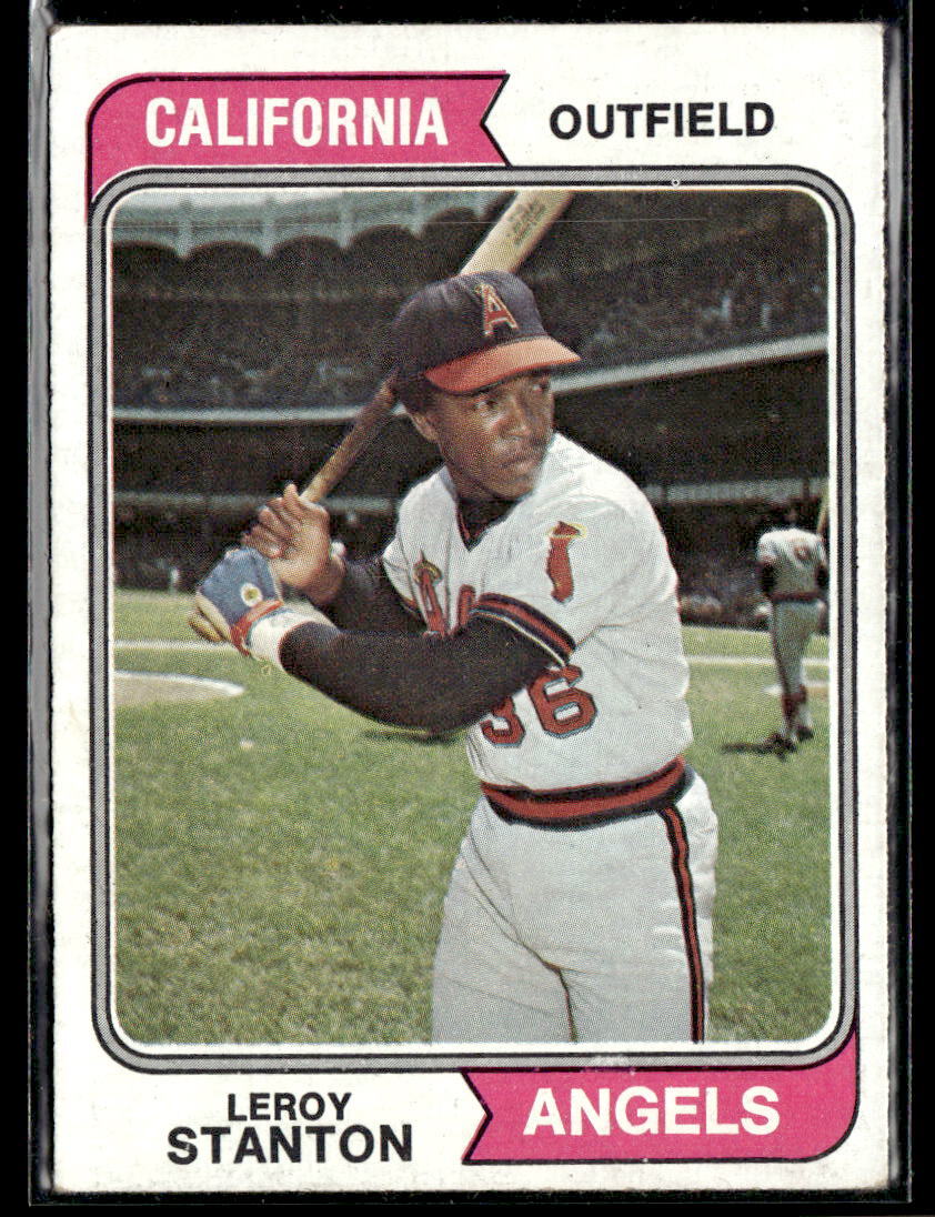 1974 Topps #594 Leroy Stanton California Angels | eBay