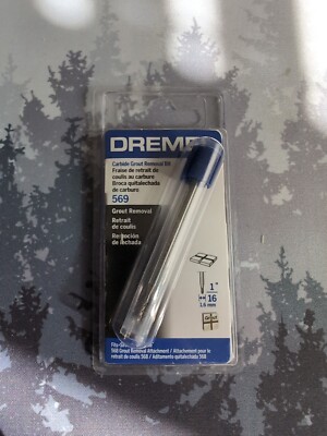 DREMEL 569 CARBIDE 1/16" GROUT REMOVAL BUT 1/8" SHANK ~NEW~ | eBay
