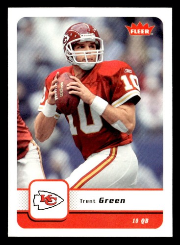 Trent Green 2006 Fleer Card #49 Kansas City Chiefs | eBay