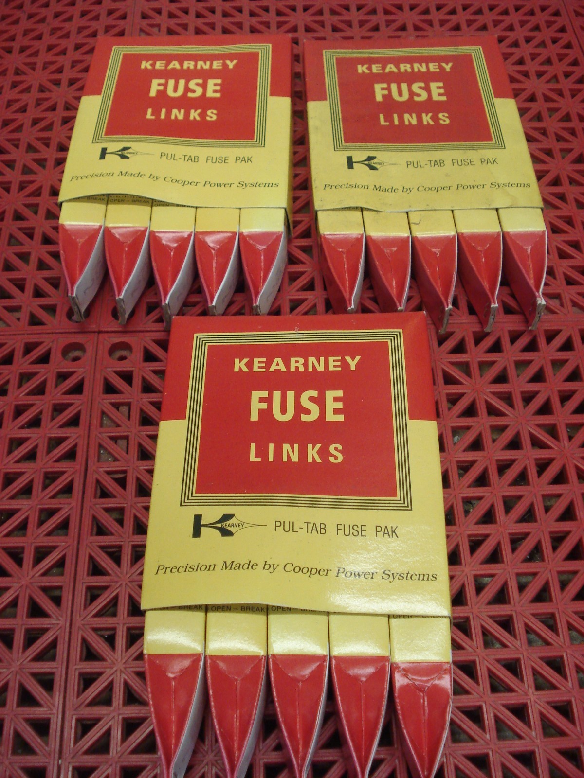 Lot of 5 Kearney FitAll Fuse Link KS 2A CAT. 21002 Cooper Power Systems ...