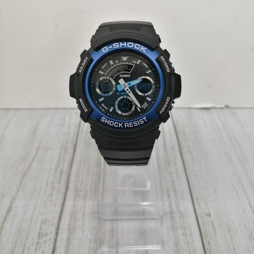 Casio AW-591 Quartz Watch 21cm Band Resin Strap | eBay