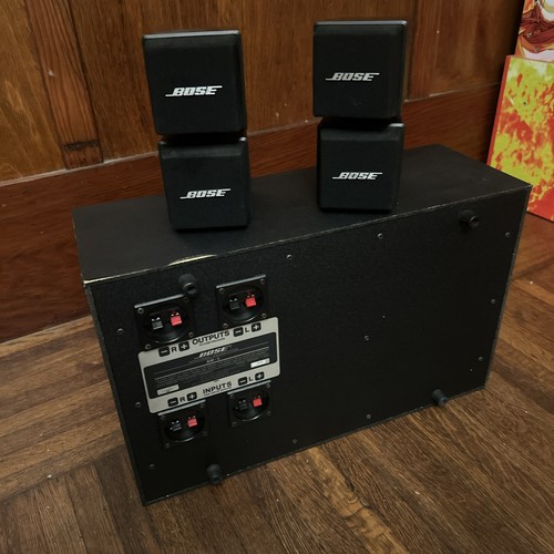 Bose AM-5 Acoustimass Cubic System Speakers With Subwoofer | eBay