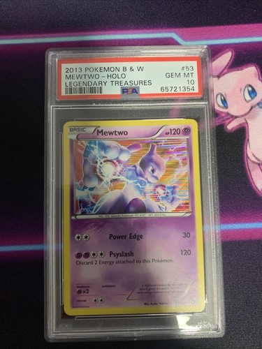 2013 Pokemon Legendary Treasures Mewtwo Holo PSA 10 GEM MINT 53/113 | eBay