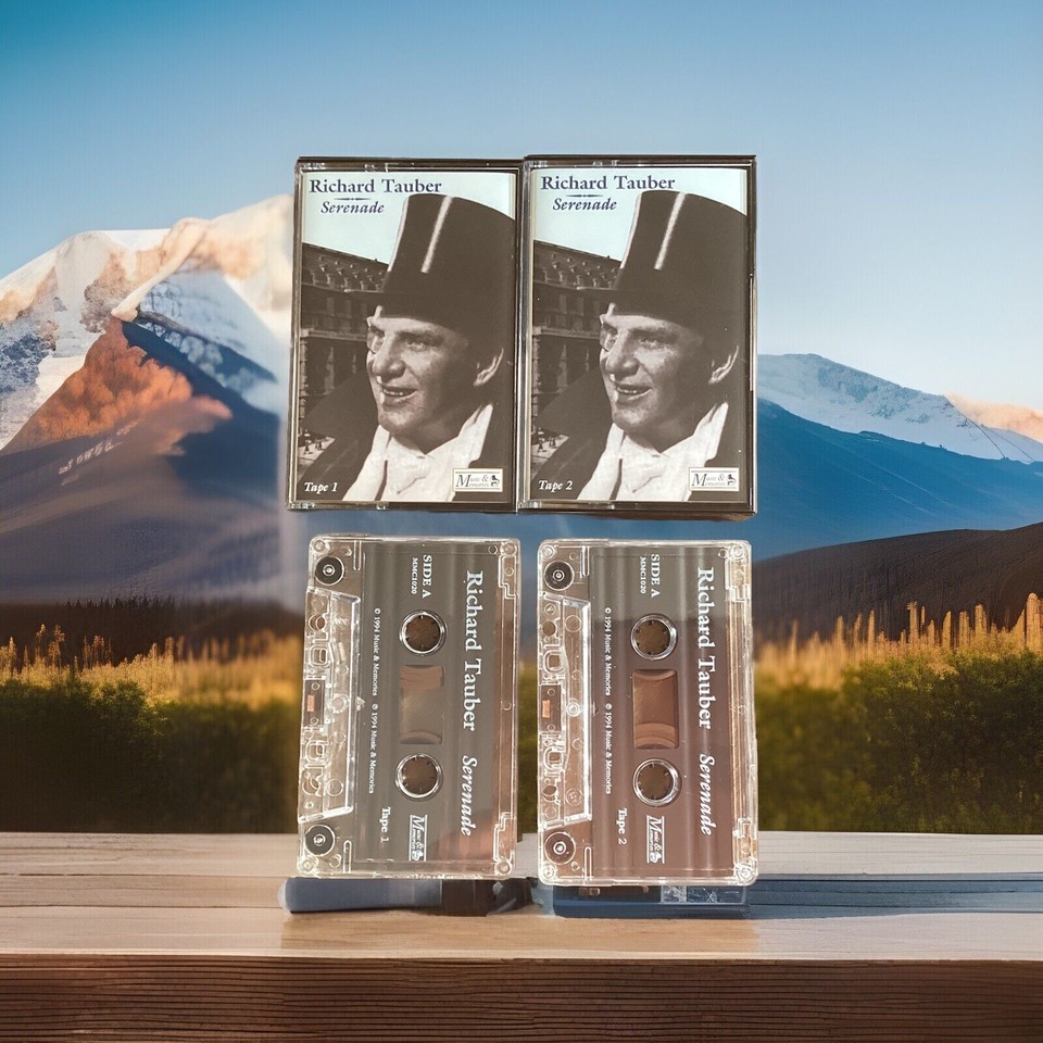 Super Rare - Richard Tauper Double CASSETTE- 'Serenade' 1994 Mint ...