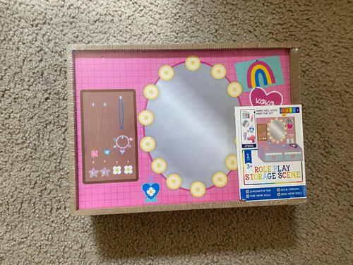 Vanity Role Play Wood Storage Scene Set Pretend Horizon Group New | eBay