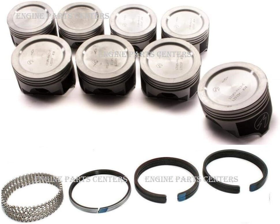 SPEED PRO Forged Coated Pistons/8+CAST Rings Oldsmobile/Olds 455 4 ...