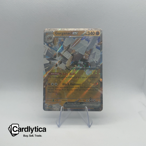 Garganacl ex - 089/142 - SV07: Stellar Crown (SCR) - Near Mint | eBay