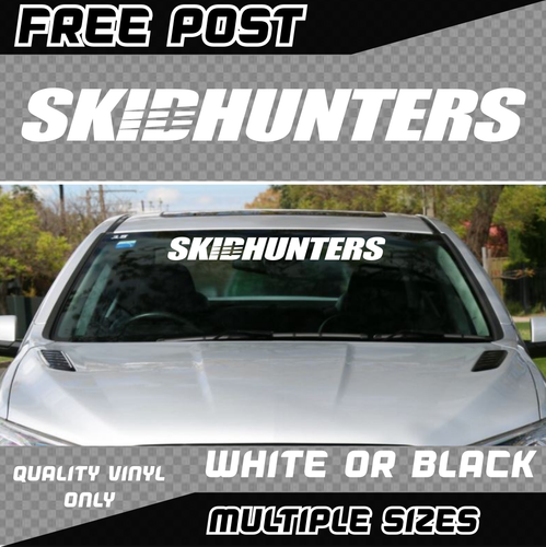 Skidhunters Sticker Decal JDM Drift Car Aussie Skid Hunters Antisocial ...