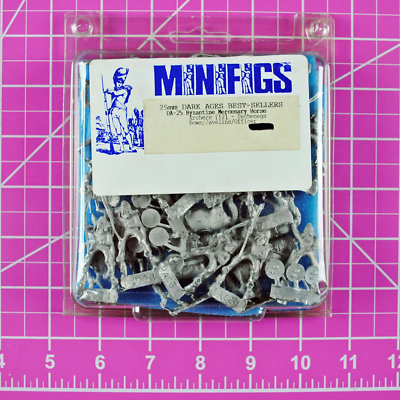 Minifigs DA-25 Dark Ages Byzantine Mercenary Horse - 25mm Miniatures ...