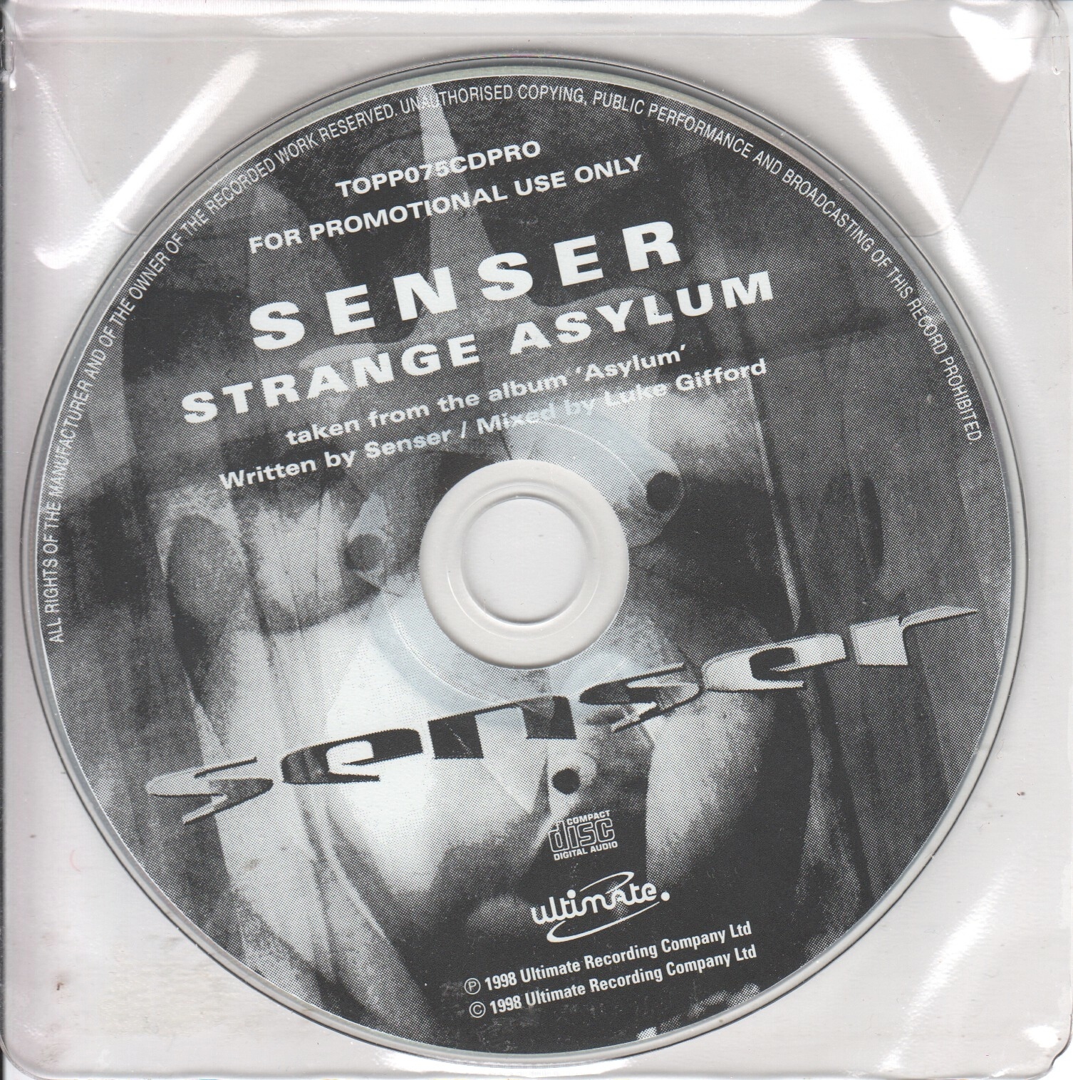 Senser CD STRANGE ASYLUM ( PROMO ) | eBay.de