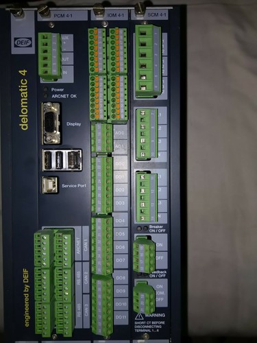 DEIF DGU 0009 Delomatic 4 Marine PMS Control System PCM 4.1+IOM 4.1+SCM ...