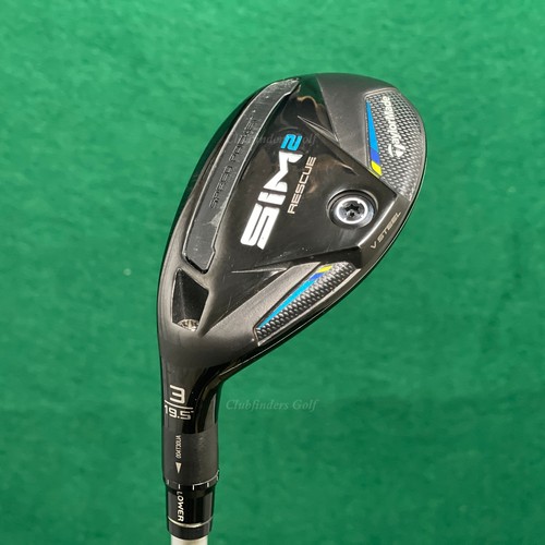 LH TaylorMade SIM 2 Rescue 19.5° 3 Hybrid Matrix Altus Tour Graphite ...